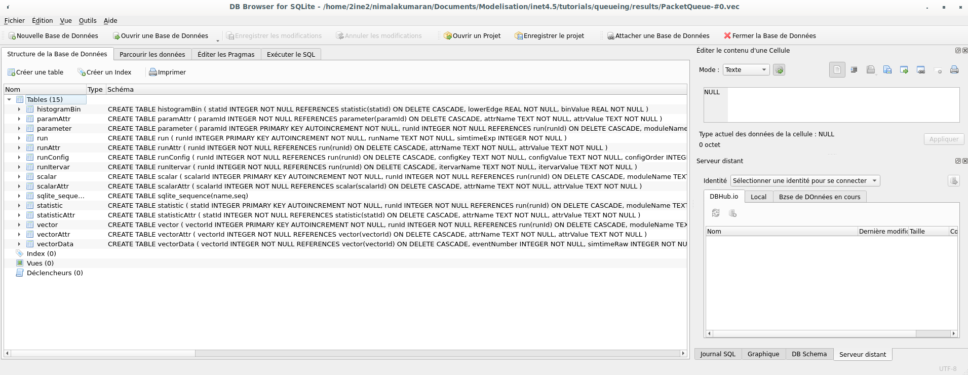 Simulation of an M/M/1 Queue with OMNeT++